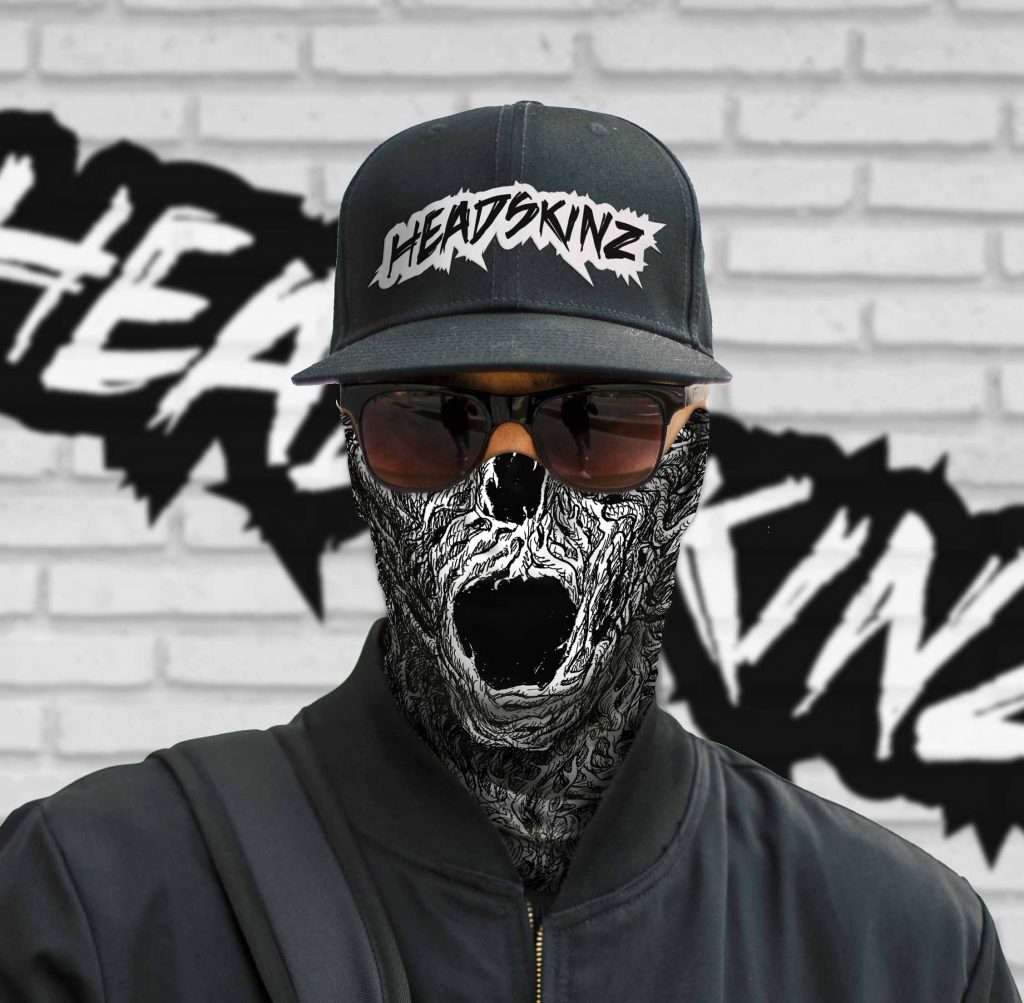 Haunted (Scary Design) - Face Bandana & Neck Gaiter | Headskinz