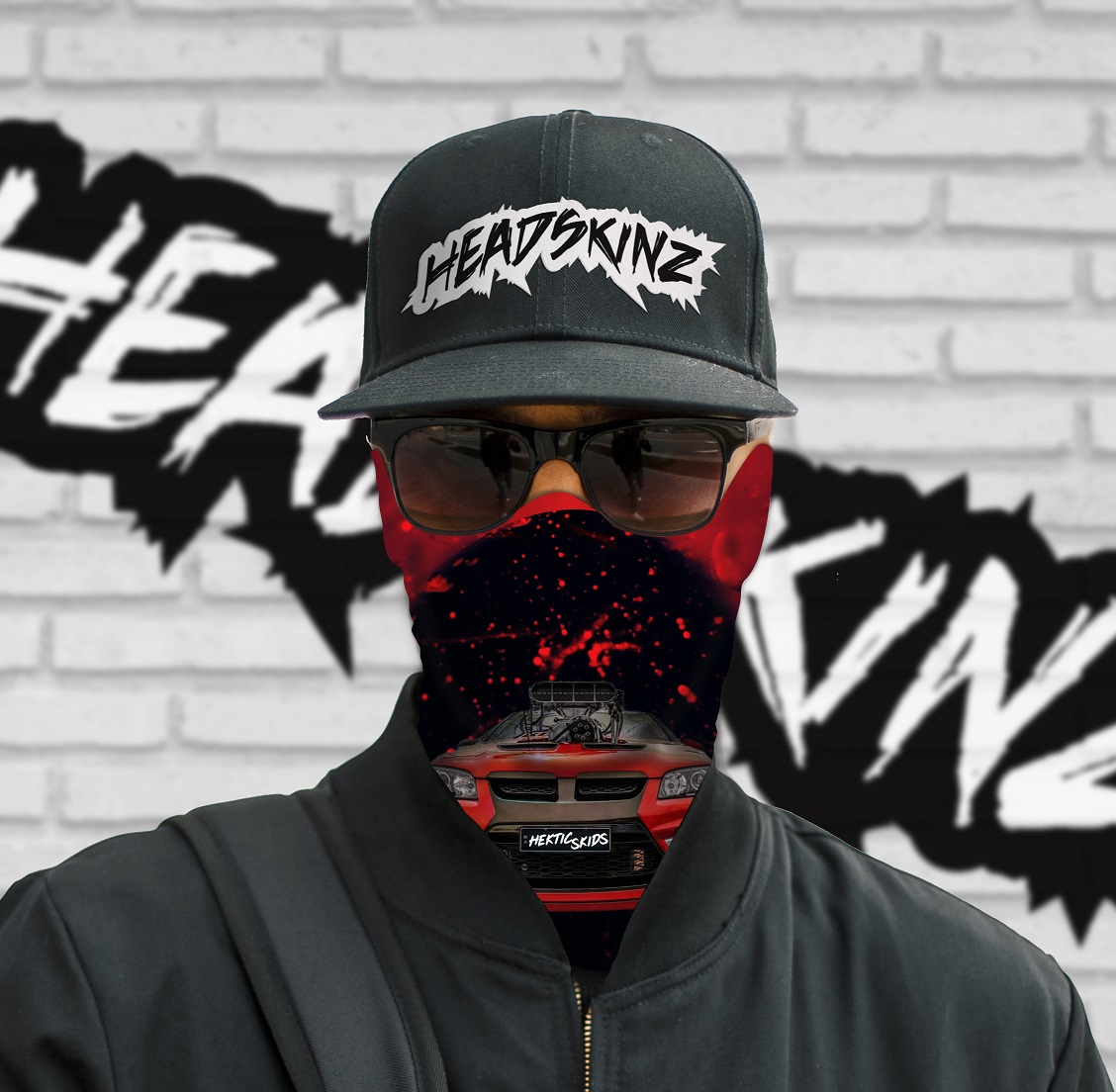 Hektic Skids Headskinz - Face Mask Bandana- www.headskinz.com.au