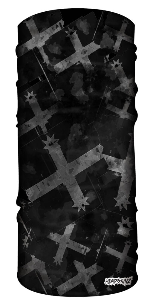 SOLAR SHIELD - Eureka Black Headskinz - 50+UPF Neck Gaiters