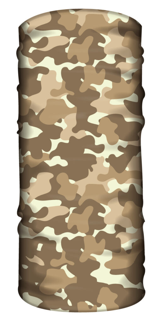 SOLAR SHIELD - Desert Storm Headskinz - 50+UPF Multifunctional