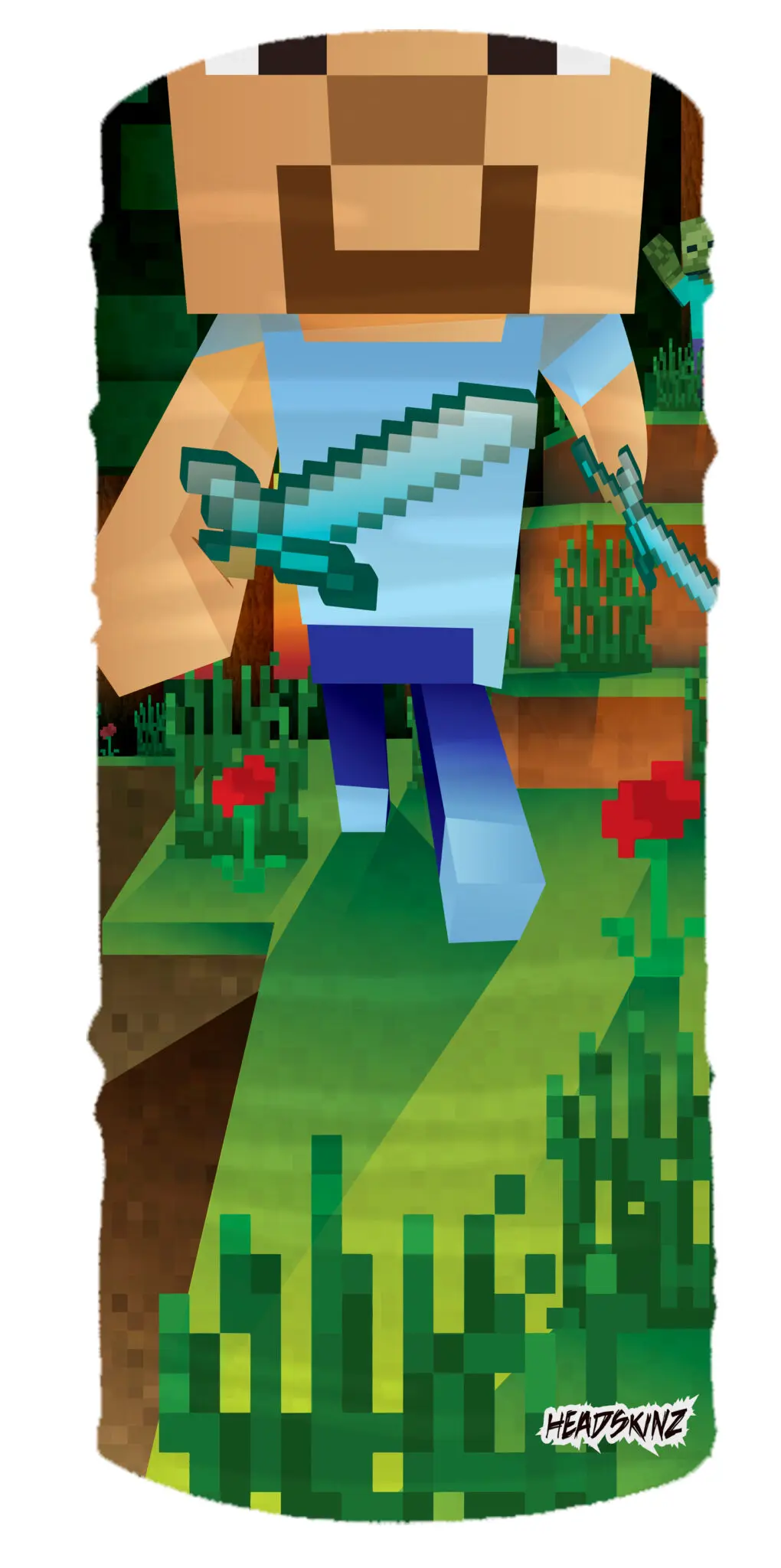 Minecraft Hero - Face Shield & Head Tube | Headskinz