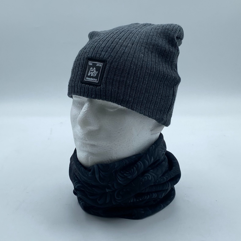 Beanie - Slouch Style - SLATE GREY - Headskinz