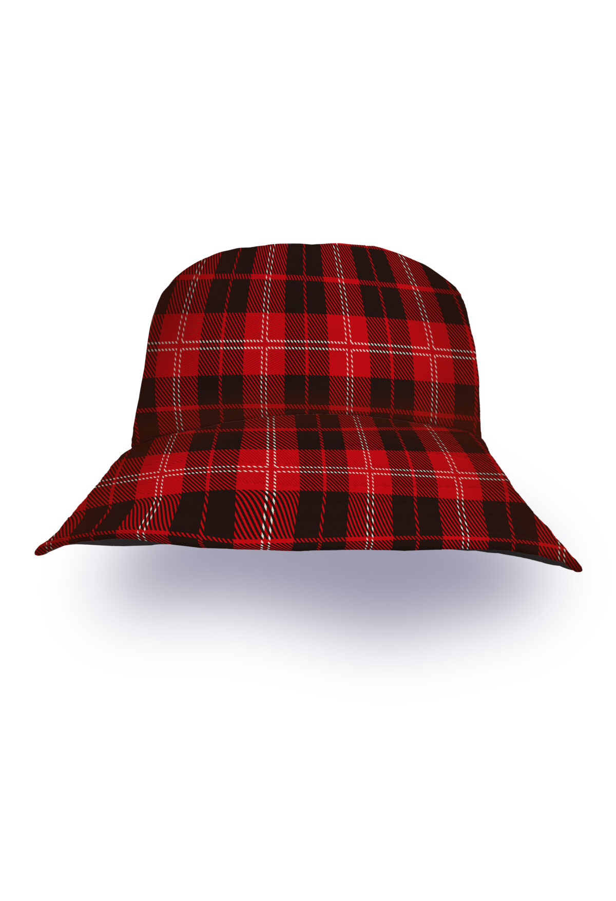 Reversible Bucket Hatz - Lumberjack Red Design (And Black) - Headskinz