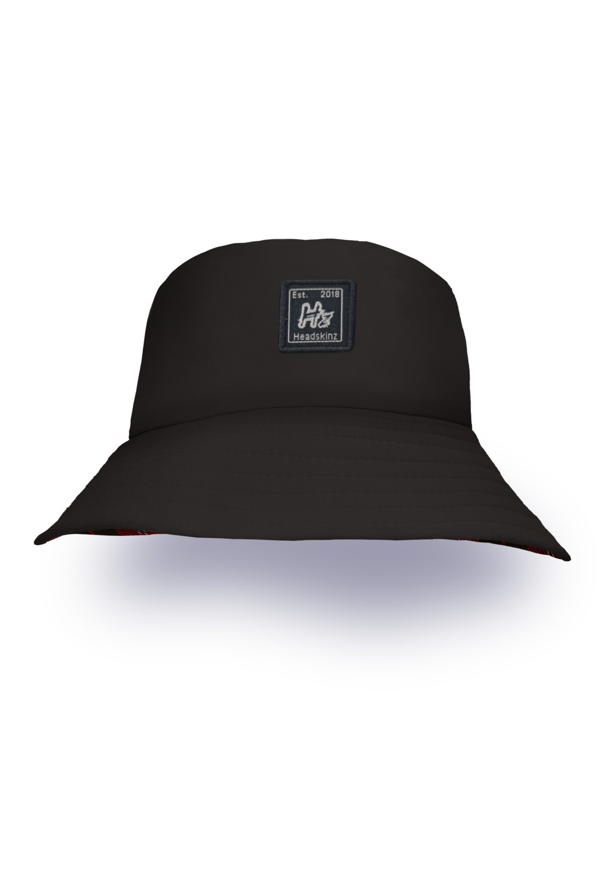 Reversible Bucket Hatz - Black (And Lumberjack Red Design) - Headskinz