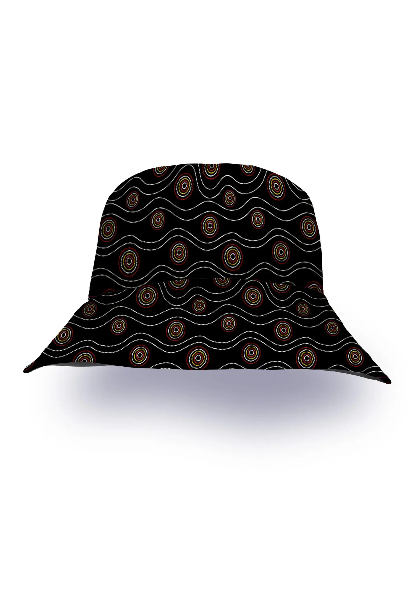 Reversible Bucket Hatz - Indigenous 2.0 Design (And Black) - Headskinz